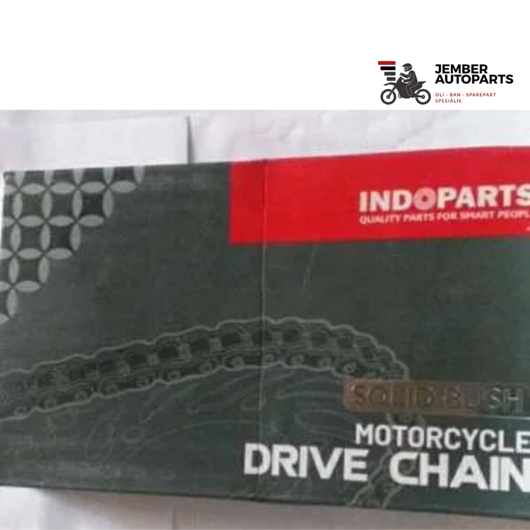 Jual Rantai Motor Universal 420 104 108 Asli Indoparts SB Solid Bush ...