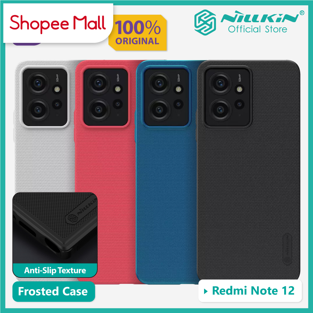 Jual Hard Case Xiaomi Redmi Note 12 Nillkin Frosted Casing | Shopee ...