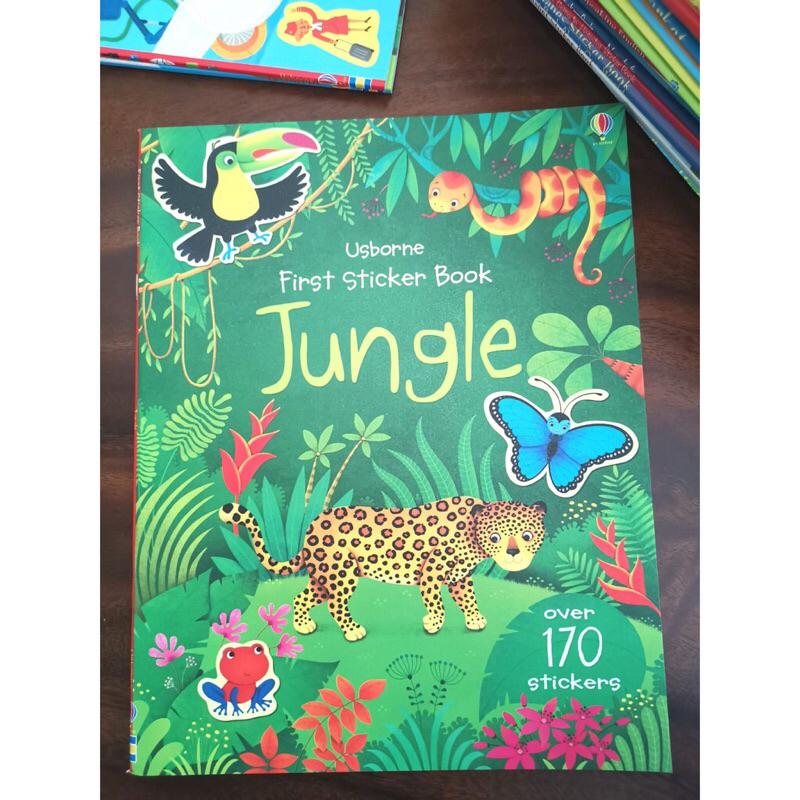 Jual Usborne first sticker book / Buku sticker anak / Buku Usborne ...