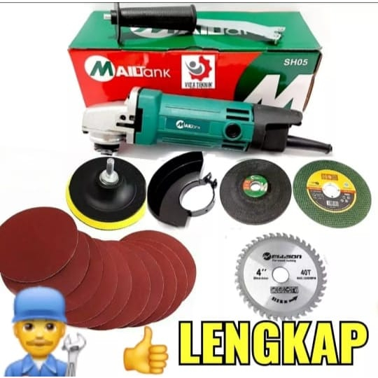 Jual Mesin GERENDA GRENDA Gerinda Tangan /Gerinda Listrik Angle Grinder ...
