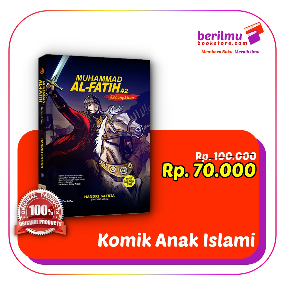Jual Komik Muhammad Al-Fatih Jilid 2 Kebangkitan | Komik Anak Islami | Soft Cover | 100% Buku ...