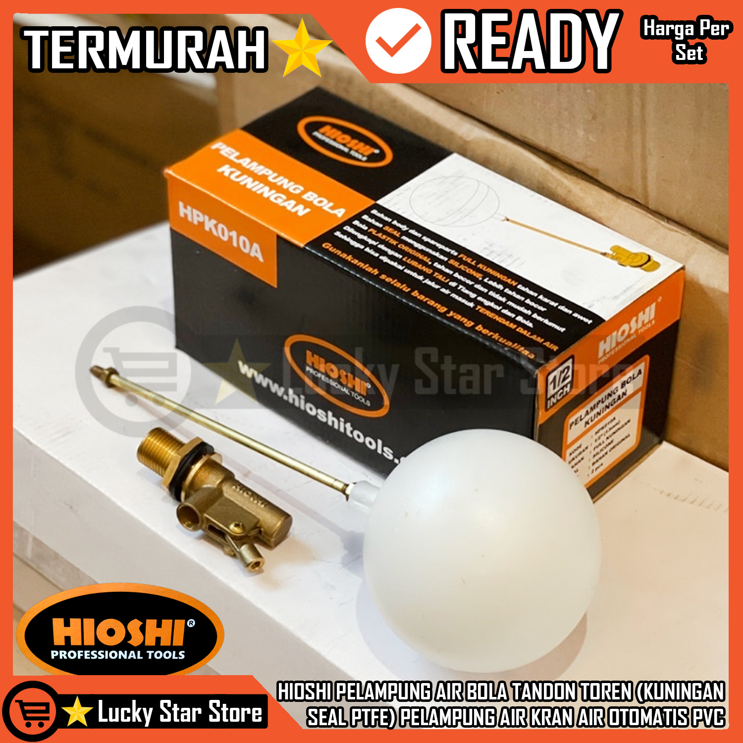 Jual PELAMPUNG AIR OTOMATIS PELAMPUNG AIR PVC BOLA TANDON TOREN ...
