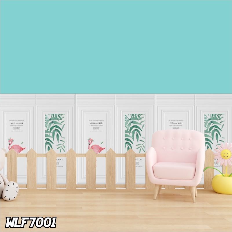 Jual Wallpaper Timbul Wallpaper 3D foam Kayu Klasik Modern Emboss Panel ...