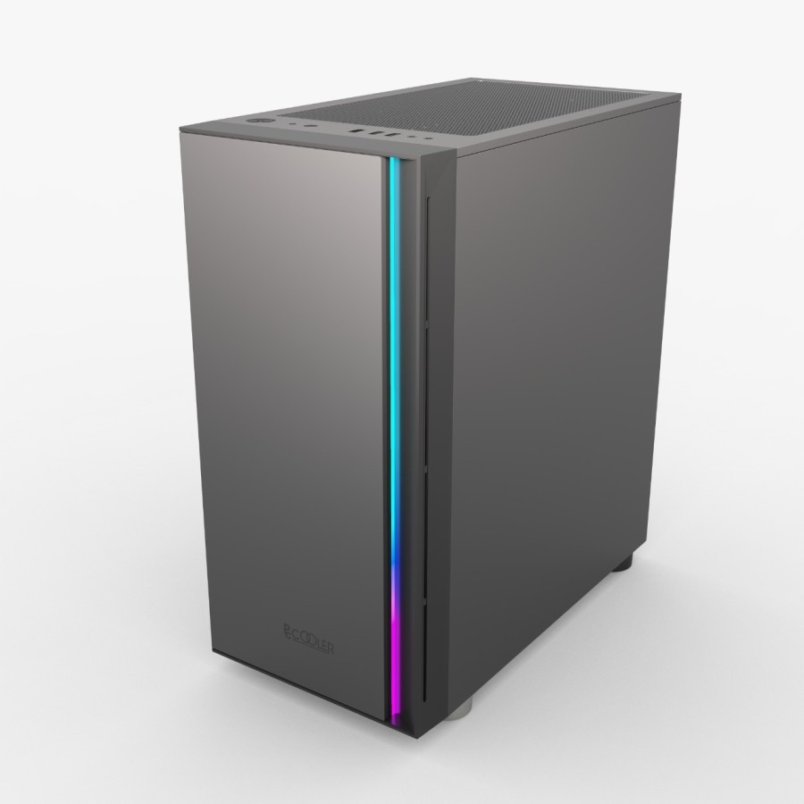 Jual Casing Pc Gaming PCCooler Platinum LM300 Black ARGB M-ATX | Shopee ...