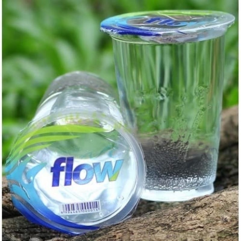Jual FLOW AIR MINERAL GELAS 240 ML | Shopee Indonesia