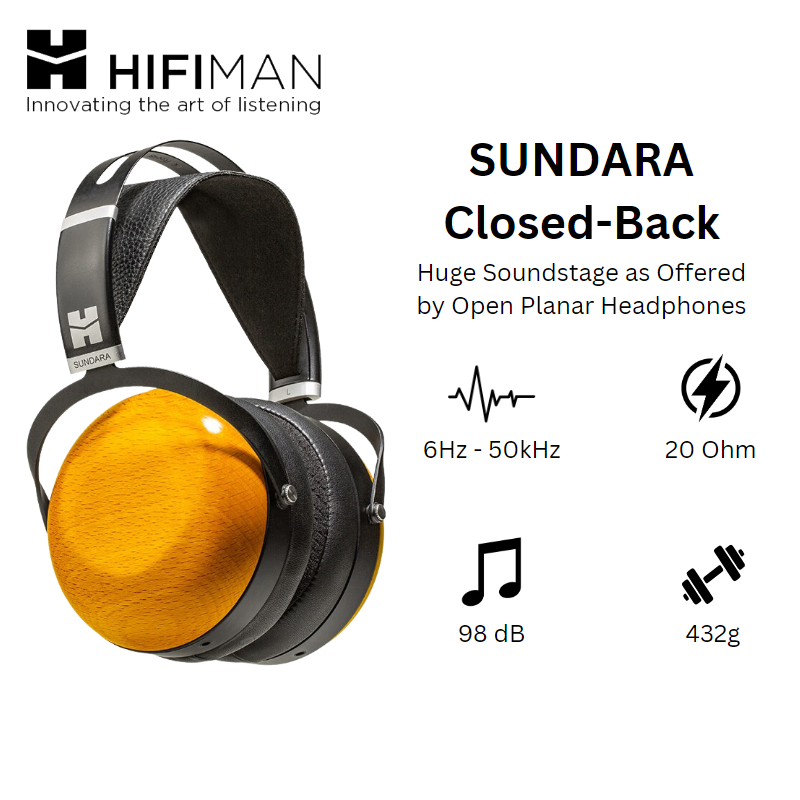 Jual Hifiman Sundara Closed Back Headphone | Shopee Indonesia