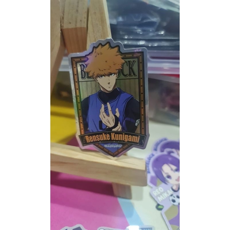 Jual Sticker Official Blue Lock Nagi Seishiro Mikage Reo Isagi Yoichi ...