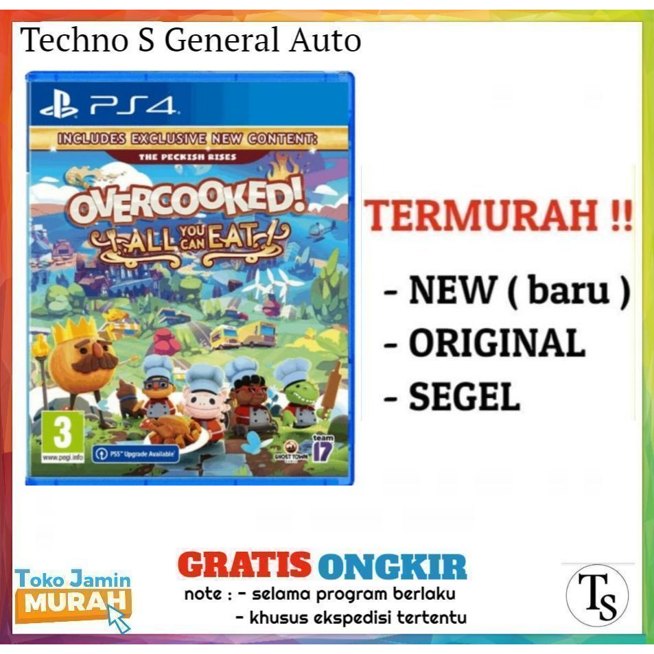 Jual PS4 Overcooked all You Can Eat / Kaset CD BD PS 4 Overcooked all ...