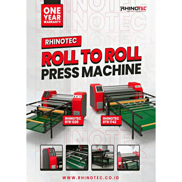 Jual Mesin Press Rhinotec RTR ( Roll to Roll ) | Shopee Indonesia