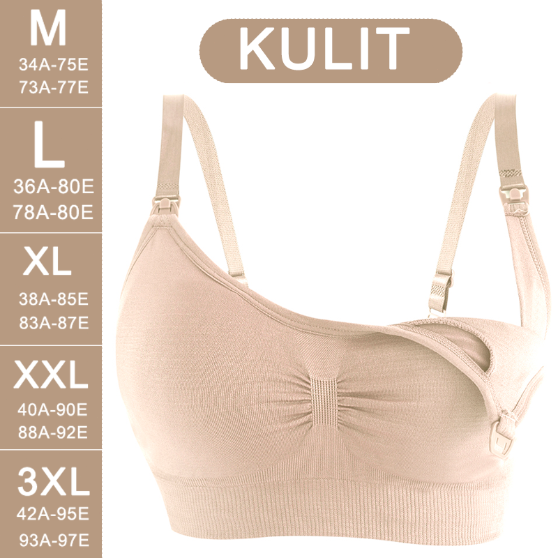 Jual Bra Menyusui tanpa kawat sorex seamless jumbo maternity BH hamil ...