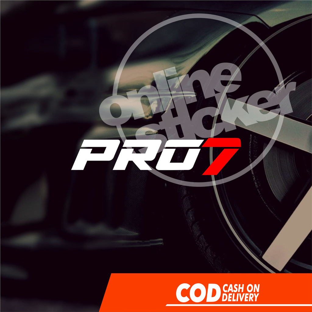 Jual Stiker Pro 7 | cutting menyala | Shopee Indonesia
