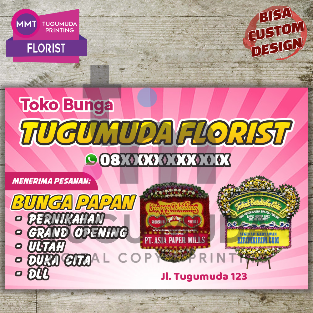 Jual Cetak Spanduk|Banner|MMT - BUNGA PAPAN-BUNGA DUKA CITA-BIBIT BUNGA ...