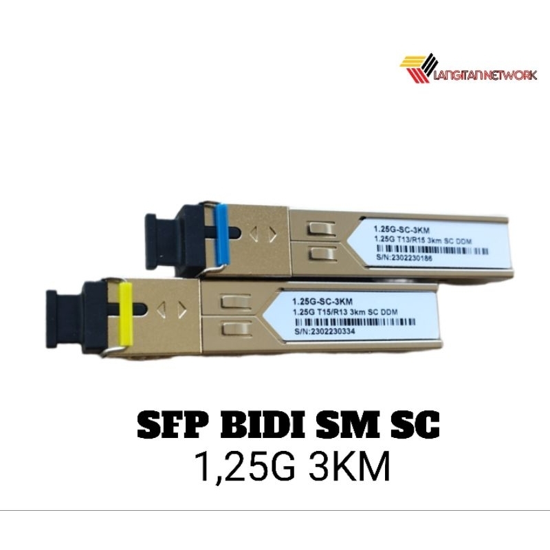 Jual SFP BLY BIDI SM SC 1,25G 3KM BLY BIDI SFP - SM - SC 1.25G 3KM ...