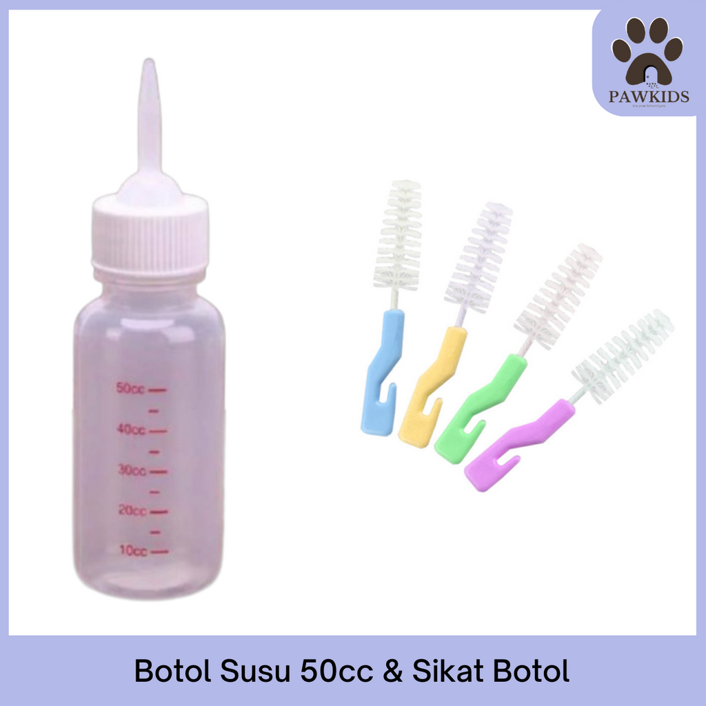 Jual Botol Dot Kucing Botol Susu Kucing Botol Susu Anjing 50ML Kitten ...