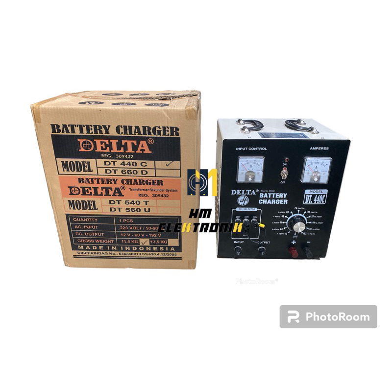 Jual Battery Charge Delta 40ah ( Ces aki ) 40 Ampere | Shopee Indonesia