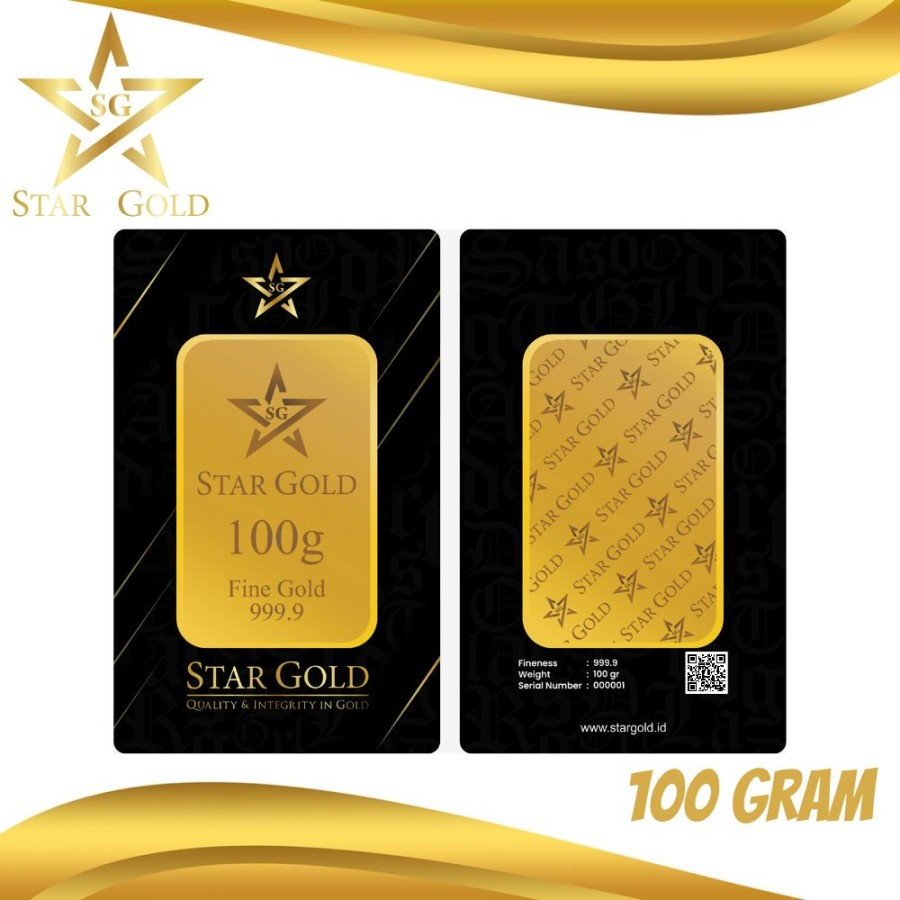 Jual Star Gold Logam Mulia 100 Gram | Shopee Indonesia