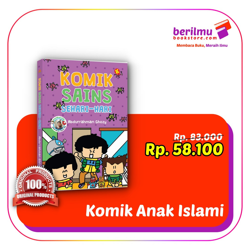 Jual Komik Sains Sehari-Hari | Komik Anak Islami | Soft Cover | 100% ...