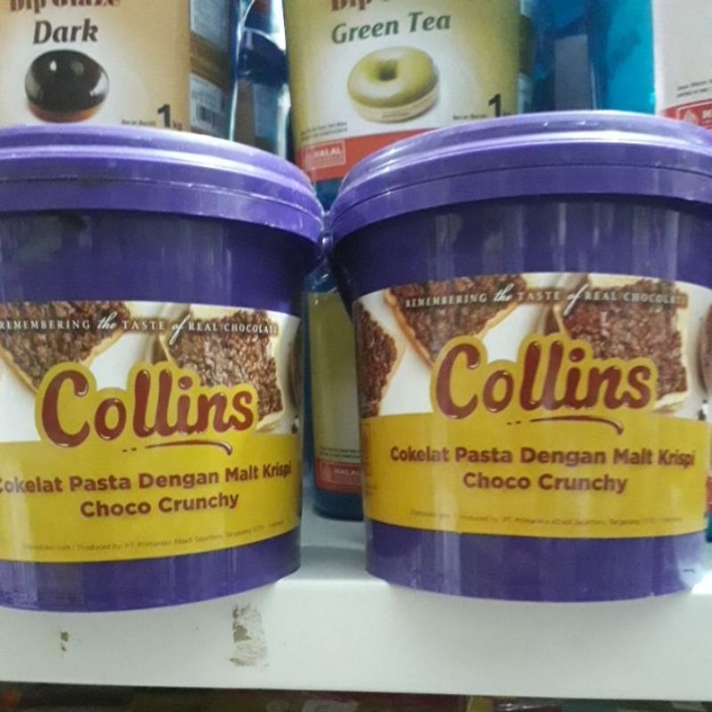 Jual Glaze Collins Choco Crunchy 1 Kg | Shopee Indonesia