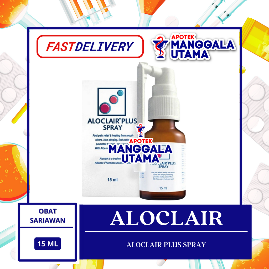 Jual Aloclair Plus Spray Terlengkap & Harga Terbaru April 2026 | Shopee ...