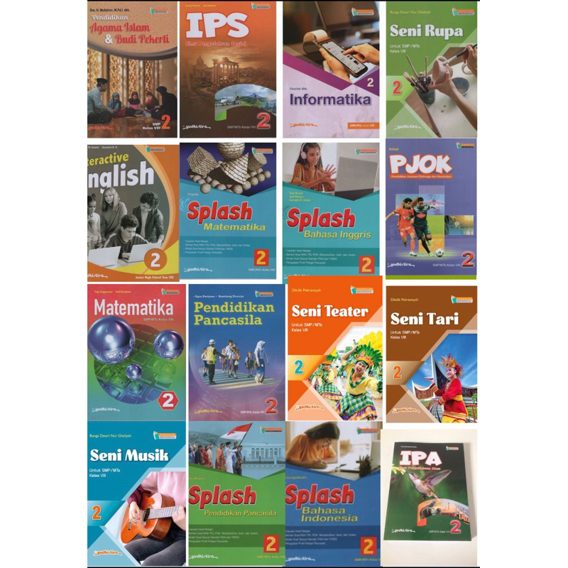 Jual Buku paket kelas VIII-8 SMP/MTS Kurikulum Merdeka Yudhistira | Shopee Indonesia