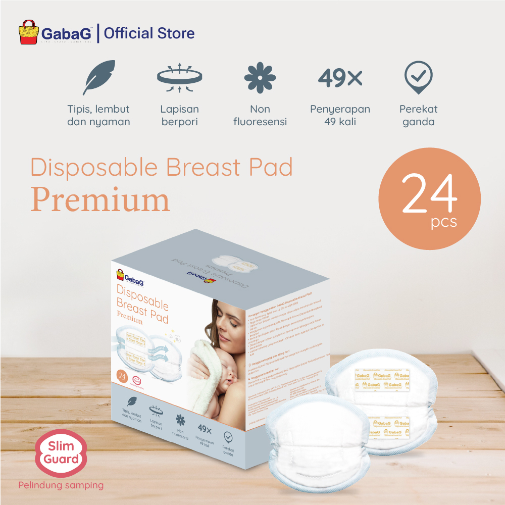 Jual GABAG MURAH BREAST PAD CLASSIC THIN & SOFT PENYERAP ASI IBU ...
