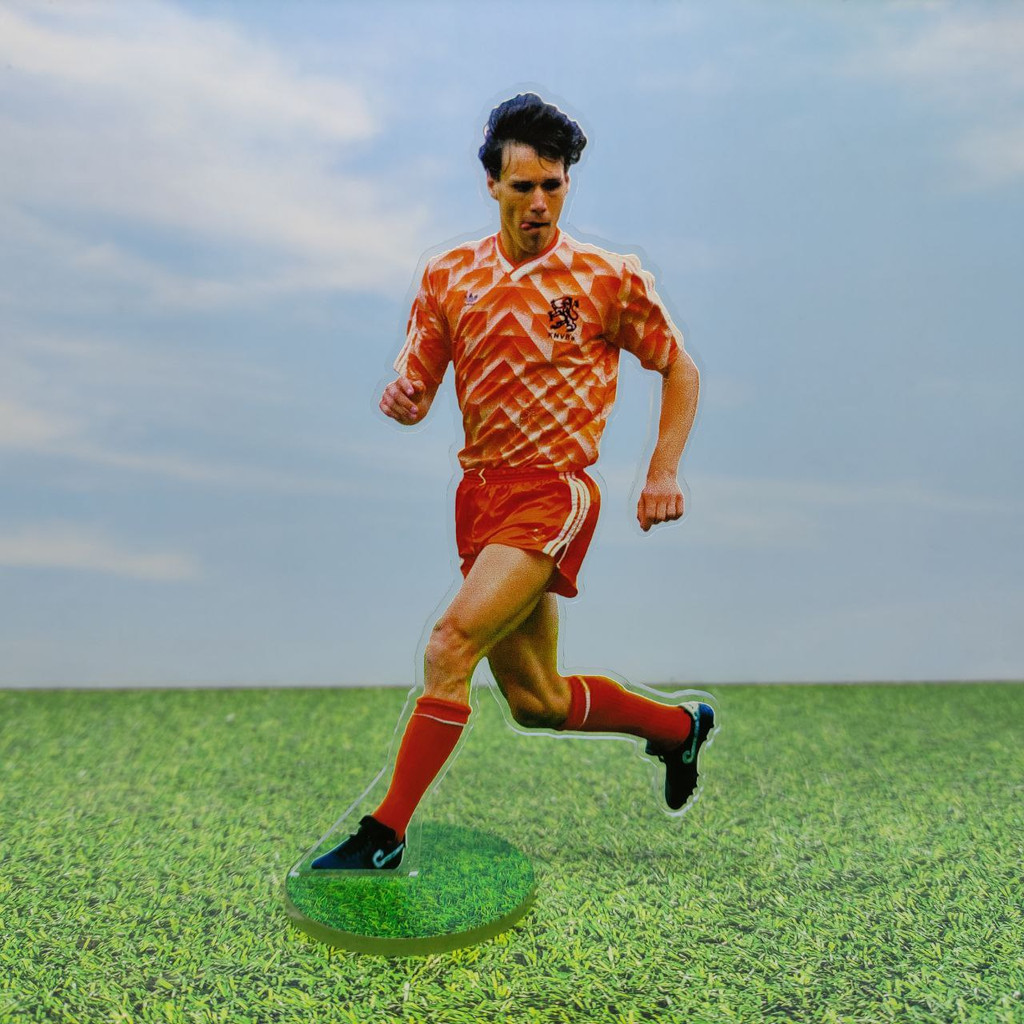 Jual Standee Figure Action Marco Van Basten Pemain Sepak Bola Legenda ...