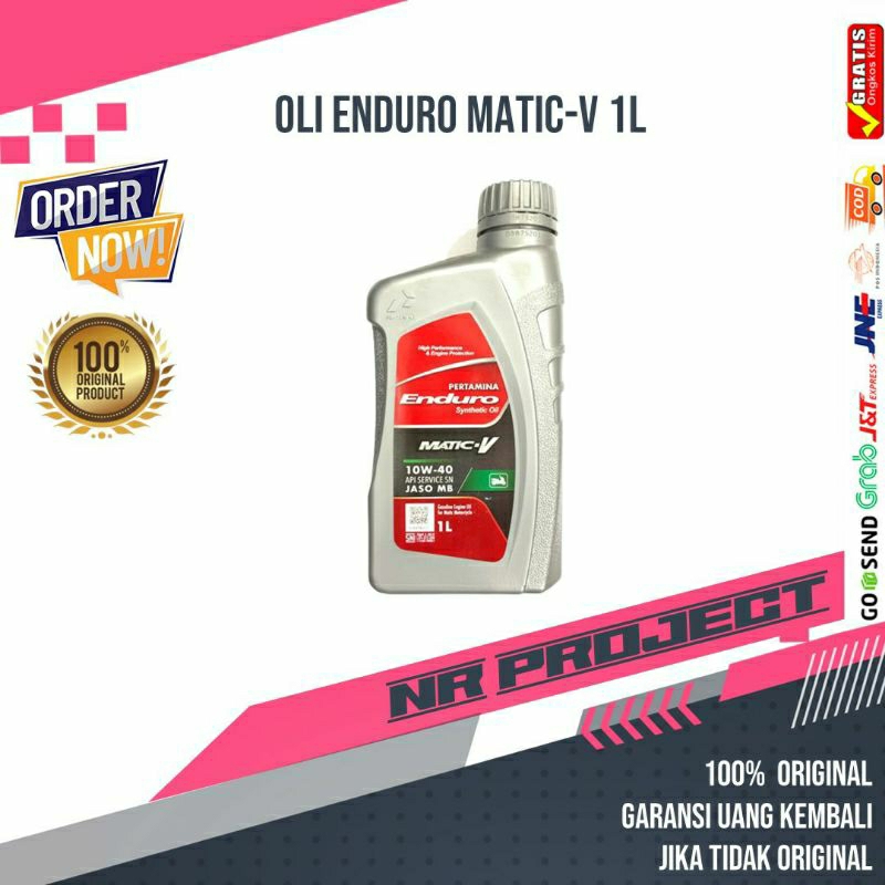 Jual Oli Enduro Matic V 1L | Shopee Indonesia