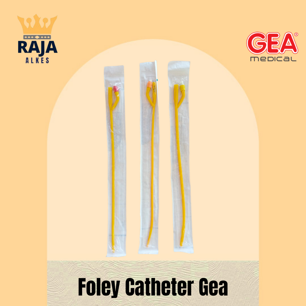 Jual Foley Catheter Gea 10 12 14 16 18 20 Fr Gea Foley Catheter Selang ...