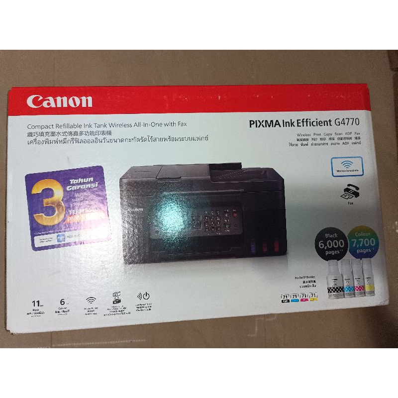 Jual Printer Canon G4770 Infus Print Copy Scan Fax Wifi Adf | Shopee ...