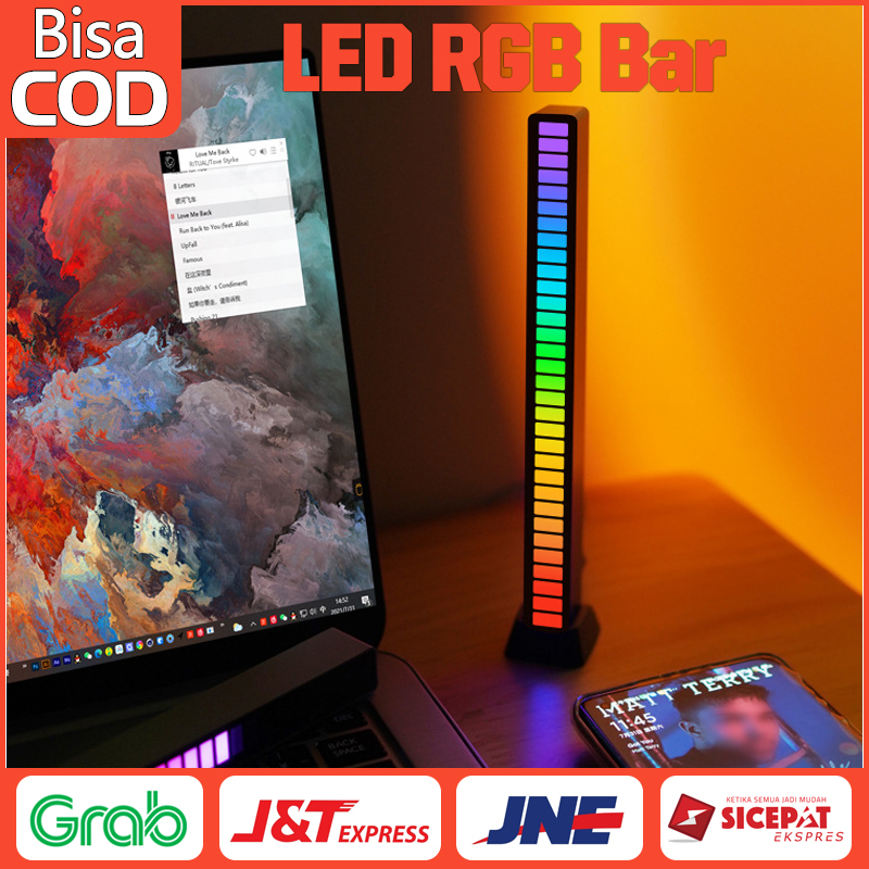 Jual Lampu Musik Bar LED RGB Spectrum Audio Sound Control - Lampu Disco ...