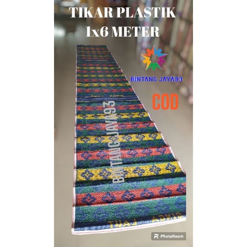 Jual Tikar lipat plastik 1x6 Meter tikar lipat lesehan bisa di gulung ...