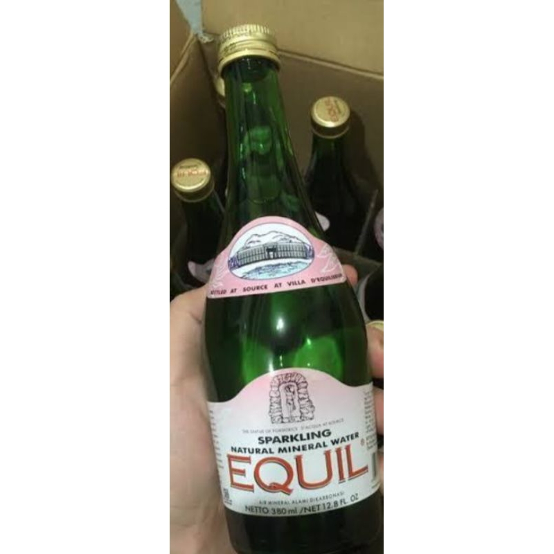 Jual Equil natural water sparkling 380ml/botol | Shopee Indonesia