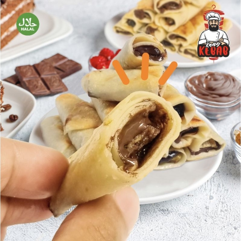 Jual KANG KEBAB PISANG COKLAT/PISCOK MANIS MINI LUMER CEMILAN FROZEN ...