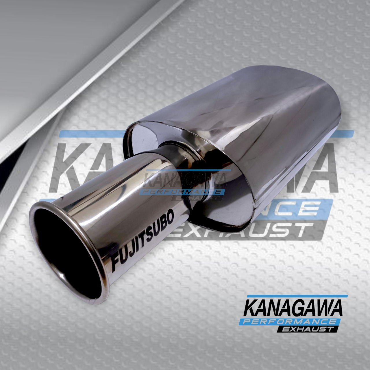 Jual Knalpot Mobil FUJITSUBO Racing Muffler Big Size Linting Bass Bulat ...