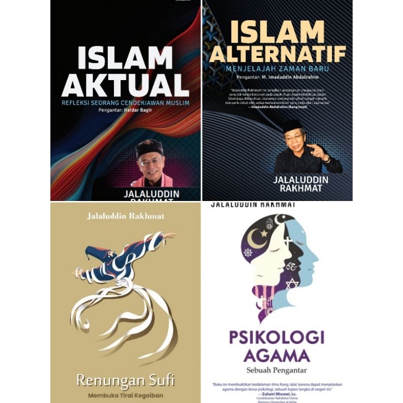Jual (Mizan) (Original, Segel) Buku Karya Jalaluddin Rakhmat ...