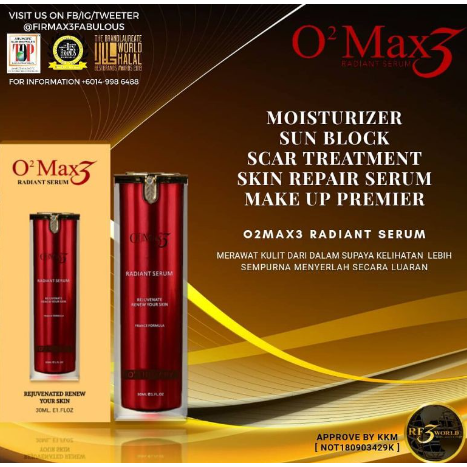 Jual BPOM FRIMAX3W O2MAX3 SERUM MENGENCANGKAN KULIT WAJAH | Shopee ...