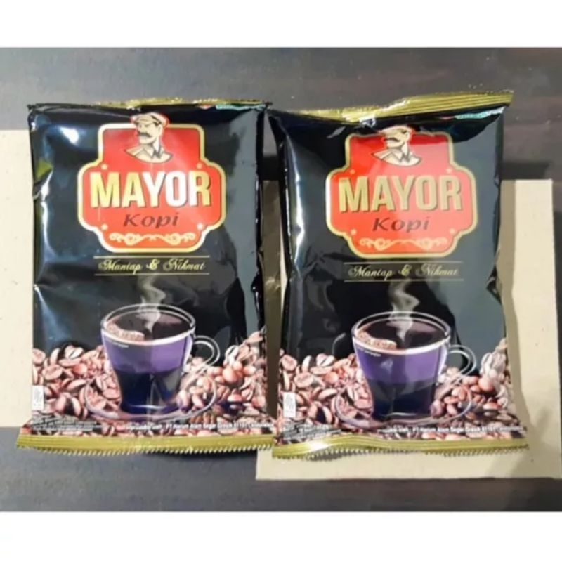 Jual KOPI MAYOR @135gr , kopi bubuk asli , serbuk kopi hitam murni ...