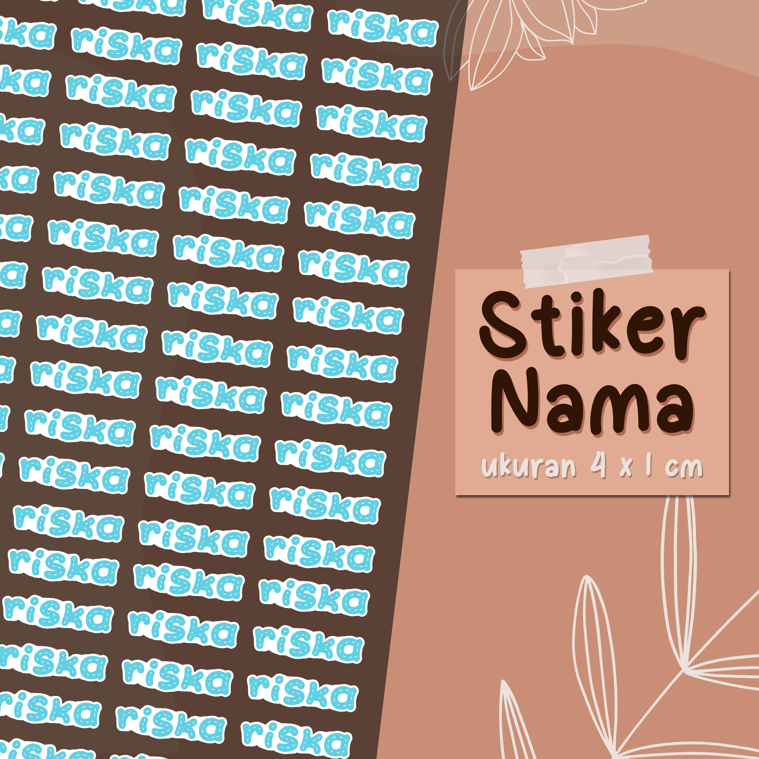 Jual STICKER NAMA ANAK | Shopee Indonesia