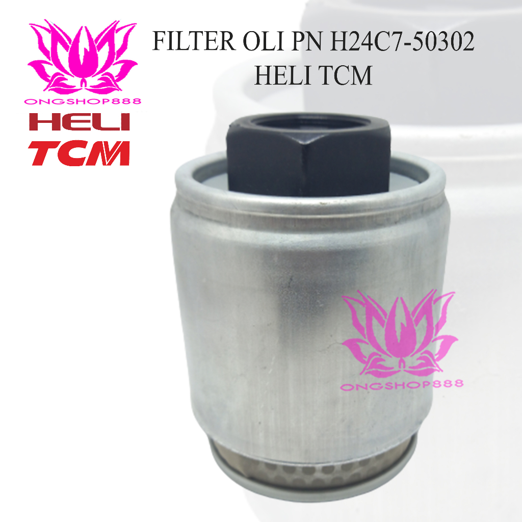 Jual Filter Oli Hydrulic H24C7-50302 HELI TCM Forklift Hidraulik ...