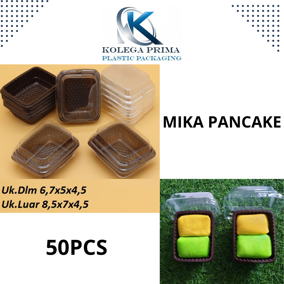 Jual MIKA PANCAKE DURIAN/ MIKA PANCAKE MINI MURAH ISI 50PCS | Shopee ...