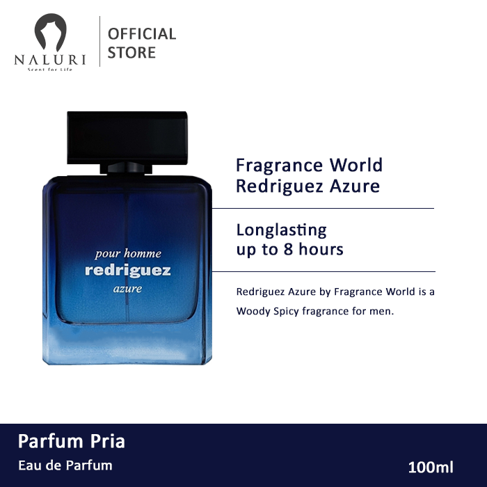 Jual Parfum Fragrance World Redriquez Azure EDP 100ml | Shopee Indonesia
