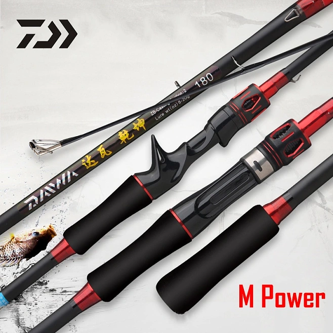 Jual READY STOCK DAIWA Jual joran casting Carbon Fiber Max Drag 20kg Spinning Fishing Rod ...