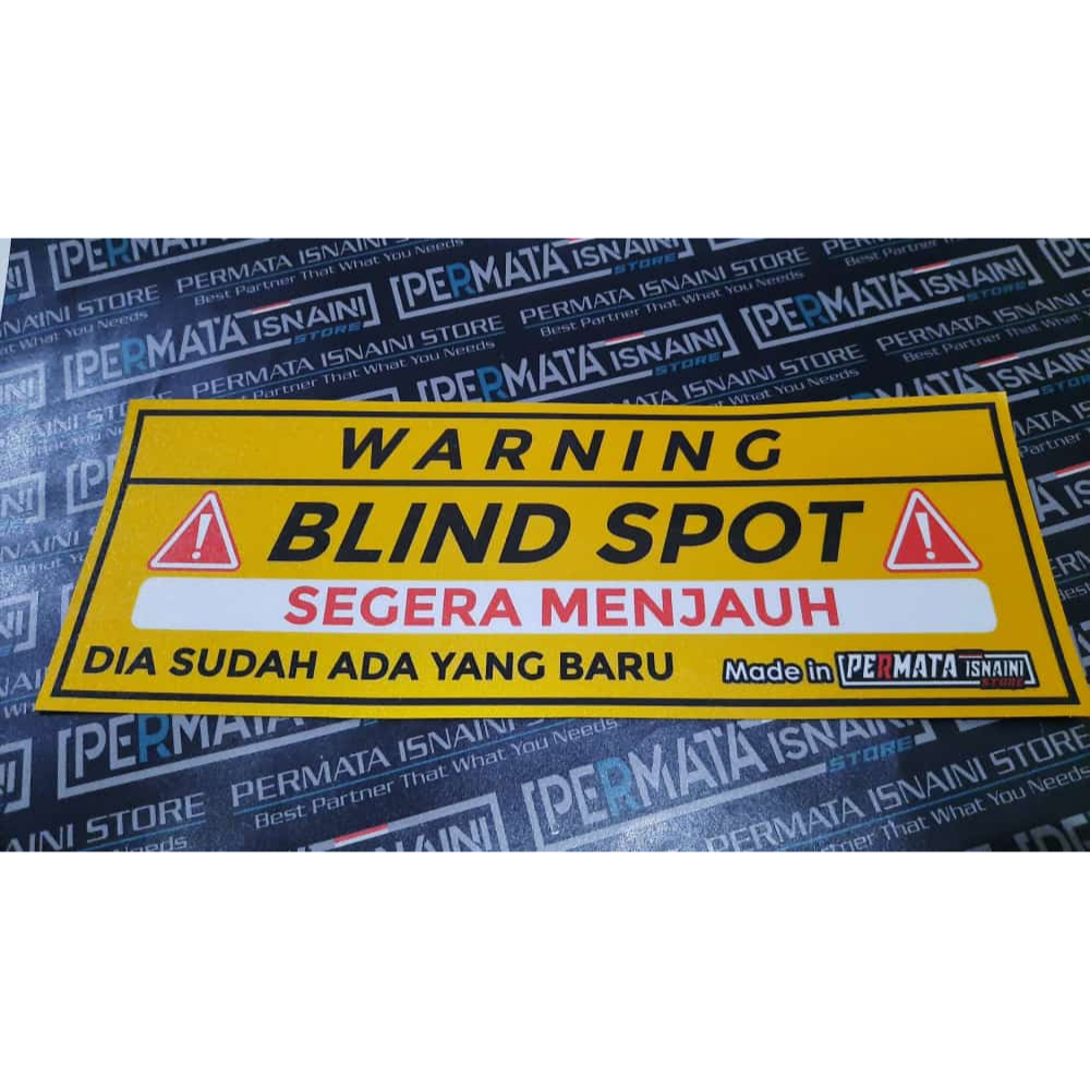 Jual Stiker BLIND SPOT REFLEKTIF [NYALA] REFLECTIVE V2 Untuk Mobil Elf ...