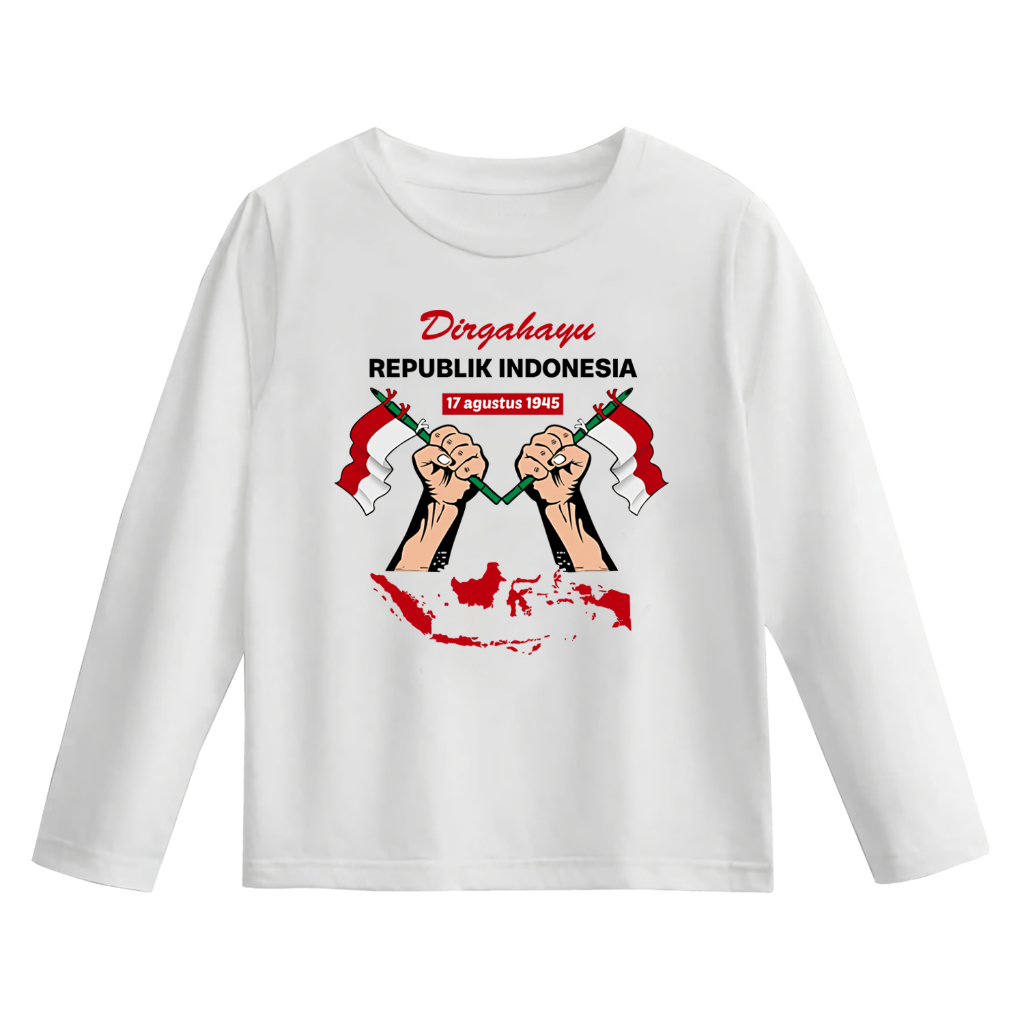 Jual Little Sun Kaos Anak Lengan Panjang HUT RI Dirgahayu Indonesia ... Jual Little Sun Kaos Anak Lengan Panjang HUT RI Dirgahayu Indonesia ...