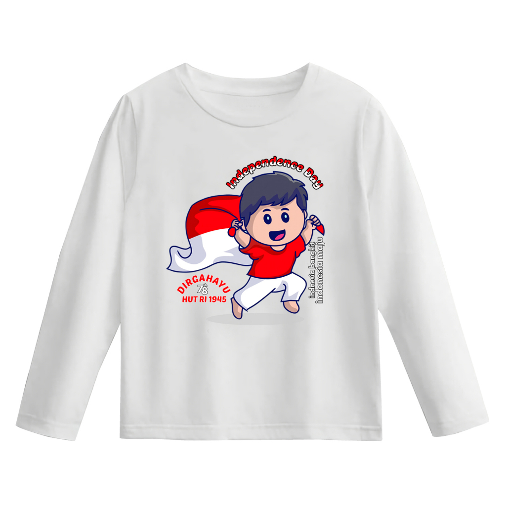 Jual Little Sun Kaos Anak Lengan Panjang HUT RI Dirgahayu Indonesia ... Jual Little Sun Kaos Anak Lengan Panjang HUT RI Dirgahayu Indonesia ...