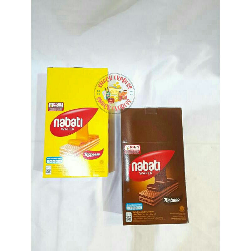 Jual Nabati Wafer 500 Box ( 1 Box isi 20 pcs @6gram ) | Shopee Indonesia