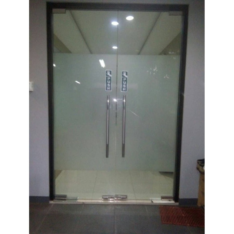Jual Pintu Frameless Dorma ( Harga permeter kaca ) | Shopee Indonesia