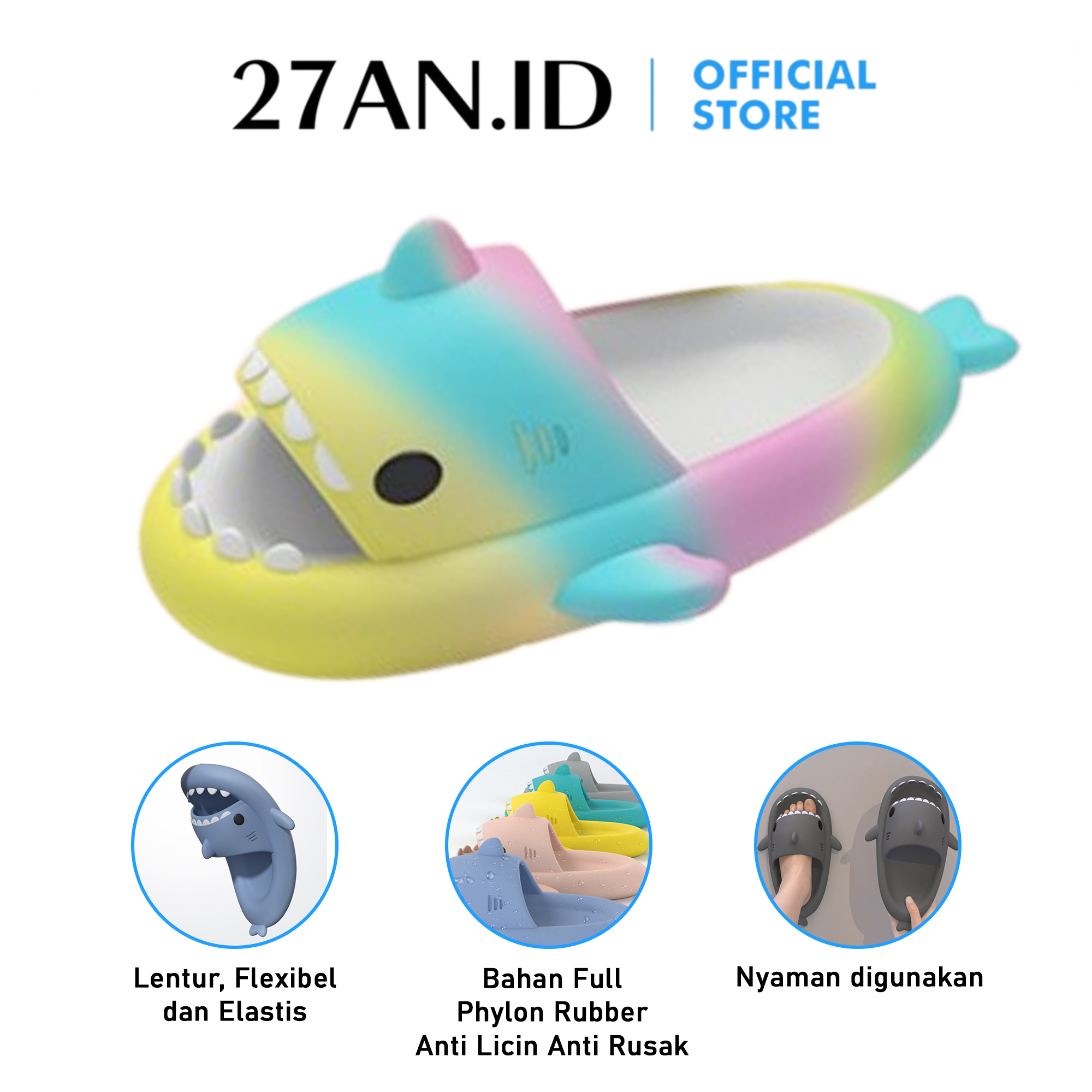 Jual ( 27AN.ID ) Sendal Wanita SP51 sandal karakter lucu Sandal Eva ...