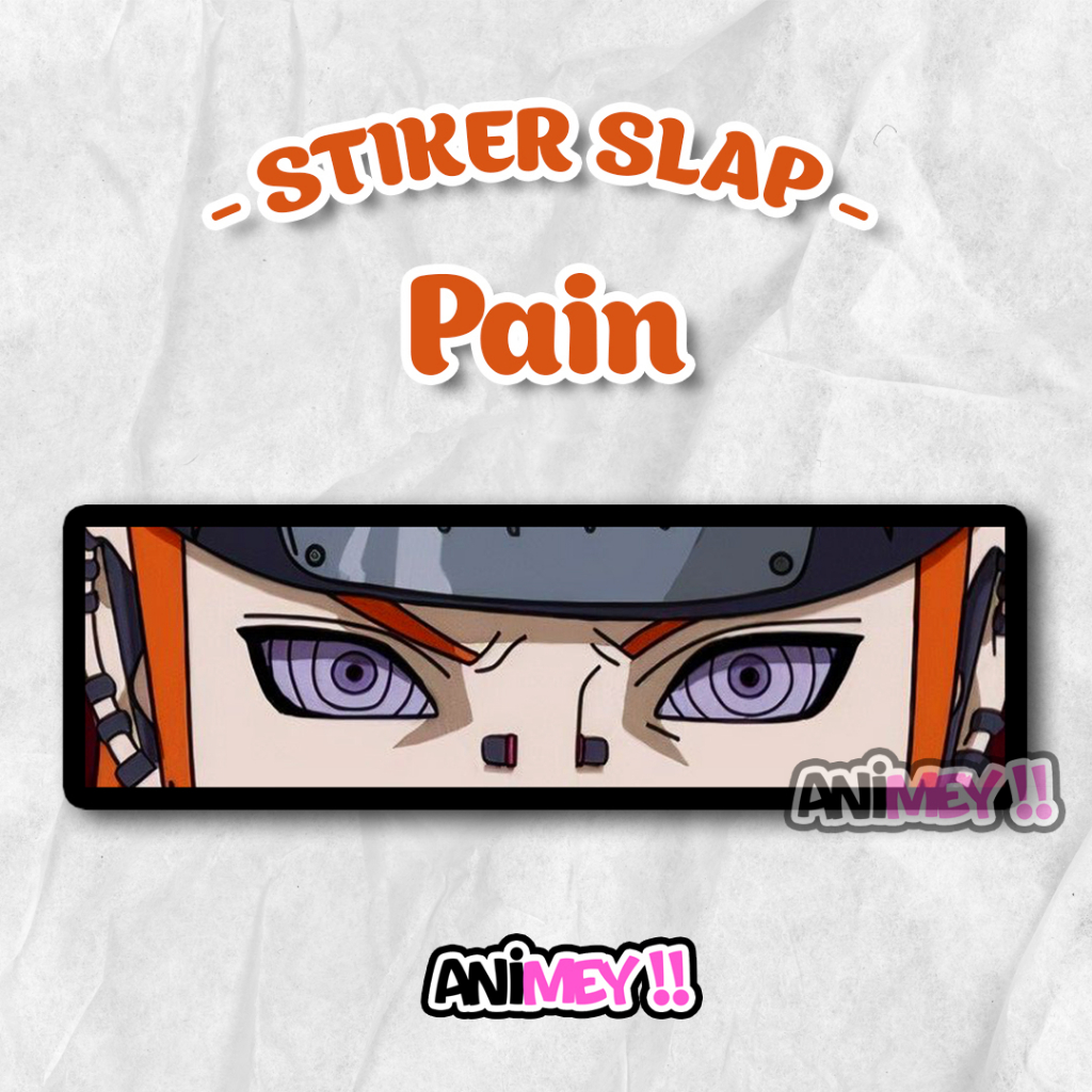 Jual Stiker Slap Pain Akatsuki / Sticker Slap Anime Waterproof | Shopee ...