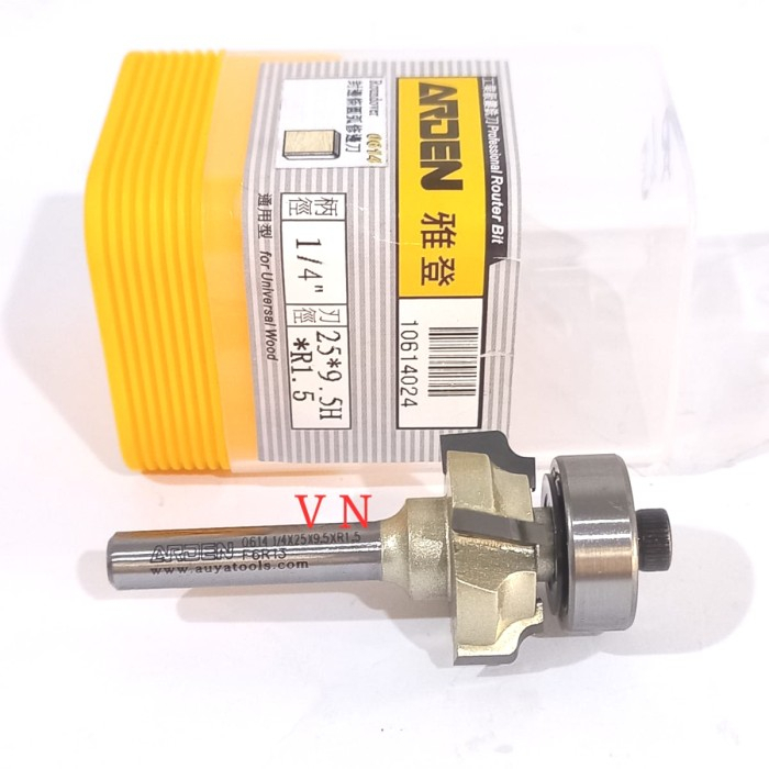 Jual Mata Router/Profil Edging R 1.5mm 4 Mata Pisau /Round Over Bit ...